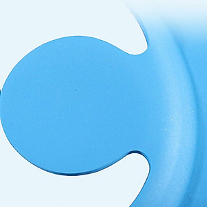 discountstore145 Adjustable Washing Hair Shield Cap Eye Ears Protect Bathing Shower Hat for Baby Kids Blue