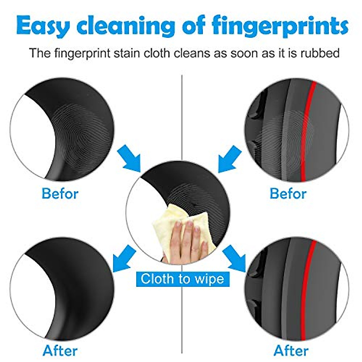 Bluetooth Headset Bluetooth V5.0 Earpiece Wireless Business Headphones Stereo Earphone with Noise Reduction Mic for Cell Phones, Skype, Office/Work Out/Trucker Driving