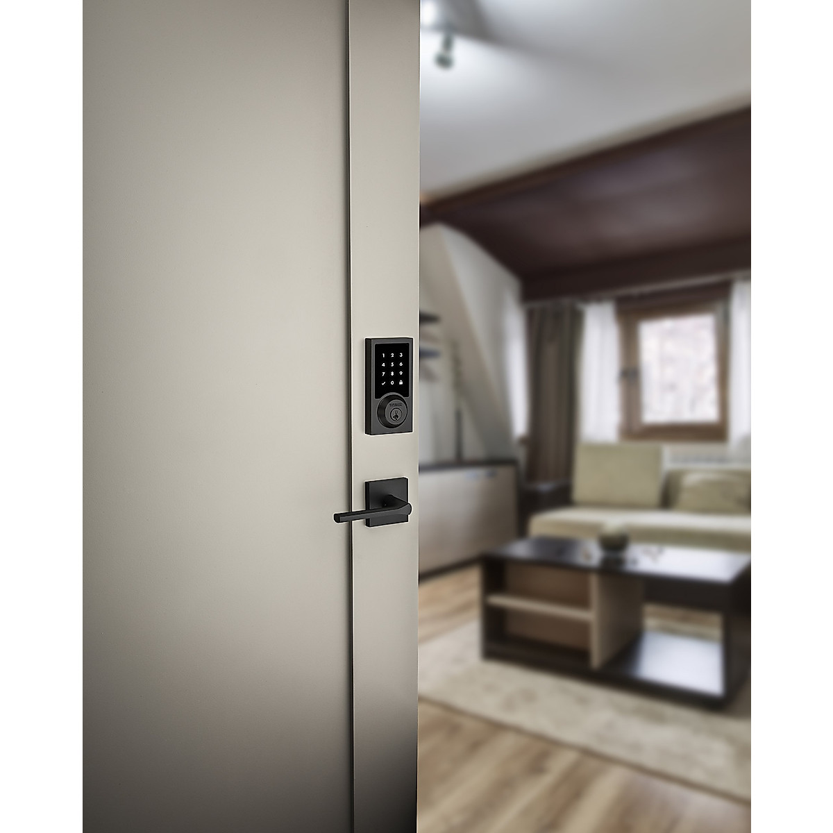 Weiser Premis Touchscreen Smart Lock - Works with Apple Home Kit (Iron Black)