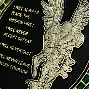 US Army Challenge Coin Army Soldier Values Military Coin