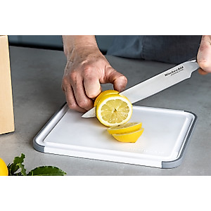 KitchenAid Classic Polypropylene Non-slip Chopping Board, 20 x 25cm