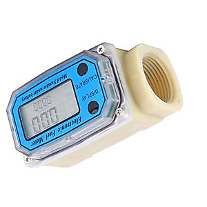 Fuel Flowmeter, Pump Meter Blue High Accuracy for Output Modules Sensors Remote Transmitters for Chemicals Water