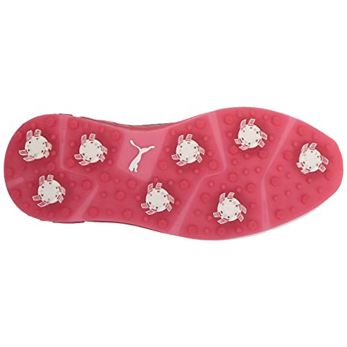 PUMA Golf Men's Ignite Articulate Volition Golf Shoe, Puma White-Puma Silver-Ski Patrol, 10.5