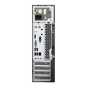 Lenovo ThinkCentre M79 SFF Business Desktop Computer, AMD A8-6500B up to 4.1GHz, 12G DDR3, 2T, DVD, WiFi, BT 4.0, USB 3.0, VGA, DP, Win 10 64-Bit Supports English/French/Spanish(A8)(Renewed)