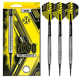 Harrows NX90 90% Tungsten Soft Tip Darts (18)