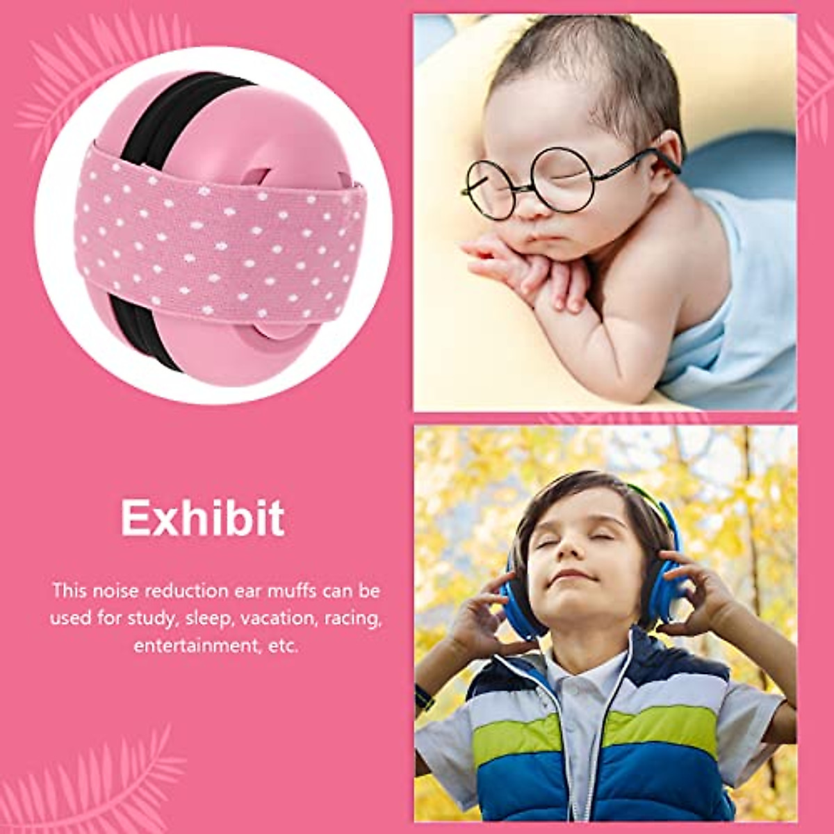 Noise Canceling Headphones Baby Headphones Baby Noise Cancelling Headphones Baby Ear Adjustable Noise Cancelling Baby Ear for Infant Newborn Ear Noise Canceling Headphones Baby Headphones