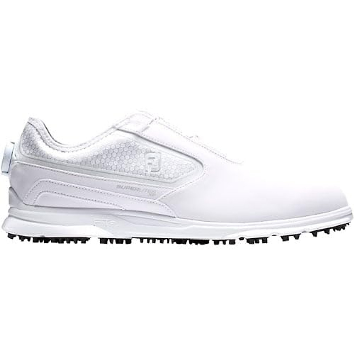 FootJoy Men's Superlites XP BOA Previous Season Style Golf Shoe, White/White, 10.5