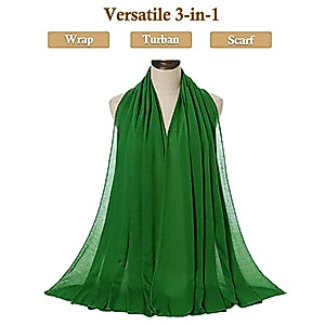 Nonbongoy Head Wraps for Black Women Stretch Turban African Headwraps Scarf Soft Hijab Hair Wraps Jersey Head Scarf for Locs Braids