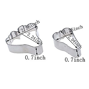 RELAND SUN Morning Glory Petal CookieStainless Steel DIY Flower Biscuit Mould Cake Pastry Decorating Tools