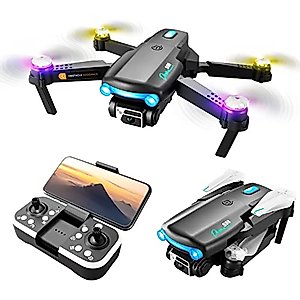 Mini Drone Remote Control Drones with Camera for Adults, Flying Toys with Headless Mode, Dual Camera, Optical Fl-ow Localization, Fpv Drones for Beginners, Rc Plane Helicopters Cool Stuff