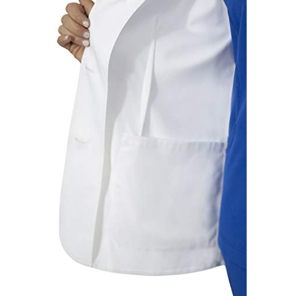 Healing Hands White Lab Coat 5 Pocket 5160 Flo Full Sleeve Women's Consult Lab Coat The White Coat Minimalist Collection White XL