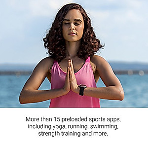 Garmin 010-01769-09 Vívoactive 3, GPS Smartwatch with Contactless Payments and Built-in Sports Apps, White/Rose Gold