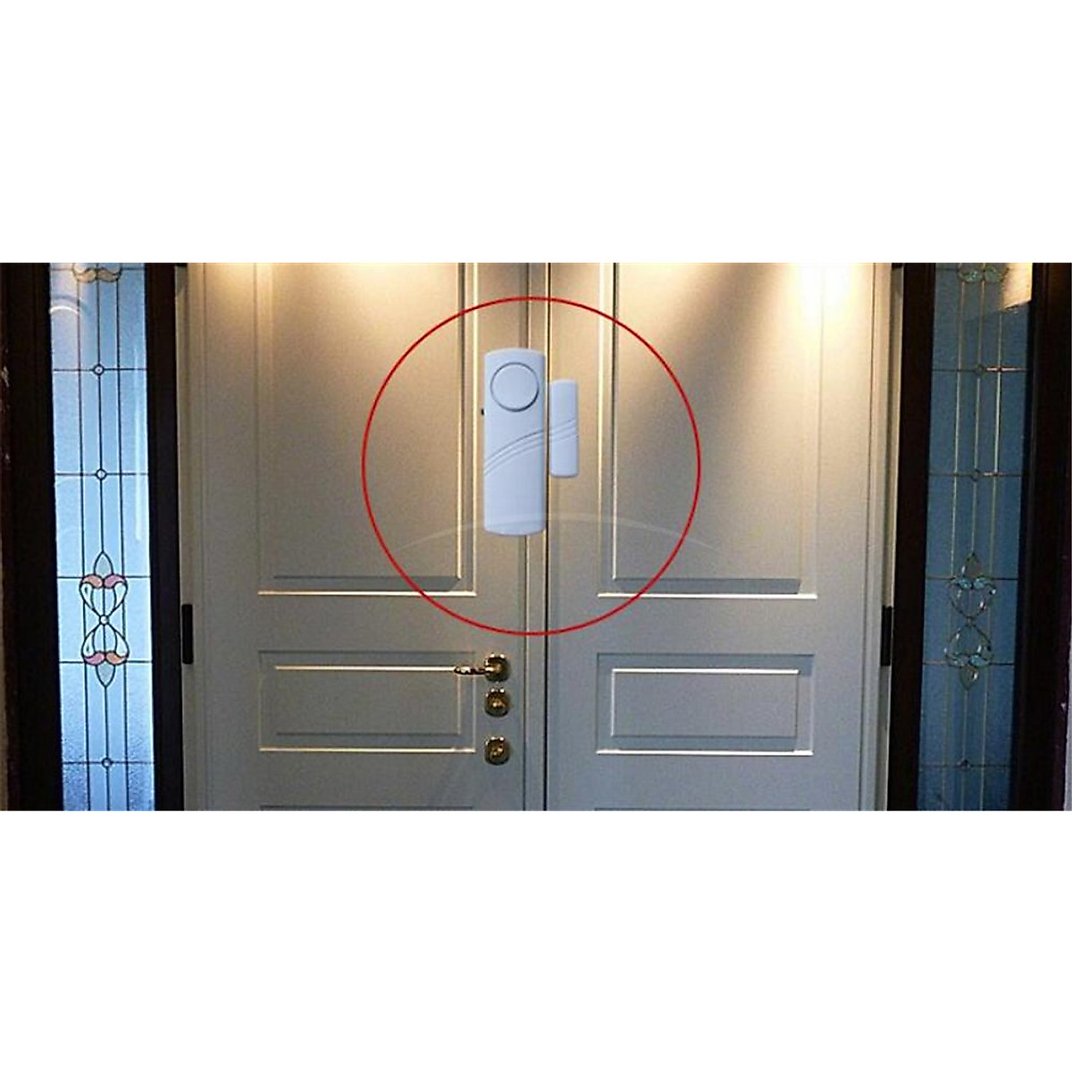 Home Security Alarm System DIY Kit - Magnetic Sensor - Guardian Protector - Window Glass Vibration Security Burglar Alarm for Homes, Cars, Sheds, Caravans, Motorhomes - Price Xes (Set of 10)