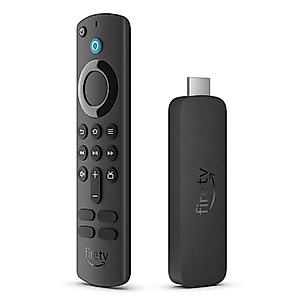Amazon Fire TV Stick 4K streaming device, more than 1.5 million movies and TV episodes, supports Wi-Fi 6, watch free & live TV