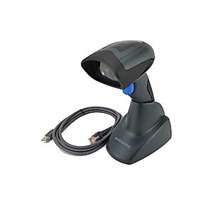 Datalogic QuickScan QD2430 Handheld 2D Barcode Scanner, Includes Base Stand (Autosense) and USB Cable