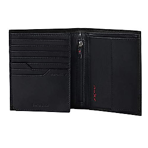 Samsonite Men's Vertical Wallet: 10.4 x 1 x 12.8 cm, Black, One Size
