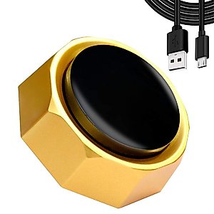 RIBOSY USB Sound Button - Make Your Own Button by Uploading Audio Files - Support 100+ Recordings - Top Recordable Quality Playback (USB Cable Included)