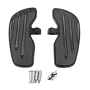 GUAIMI Driver Floorboards Footpegs Compatible with Indian Scout Sixty Bobber Replace Part Number: 2883056-659 - Black