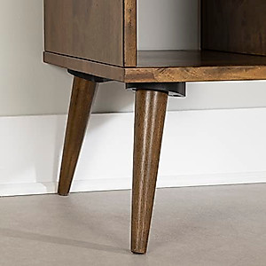 South Shore Kodali Computer Desk, Natural Walnut