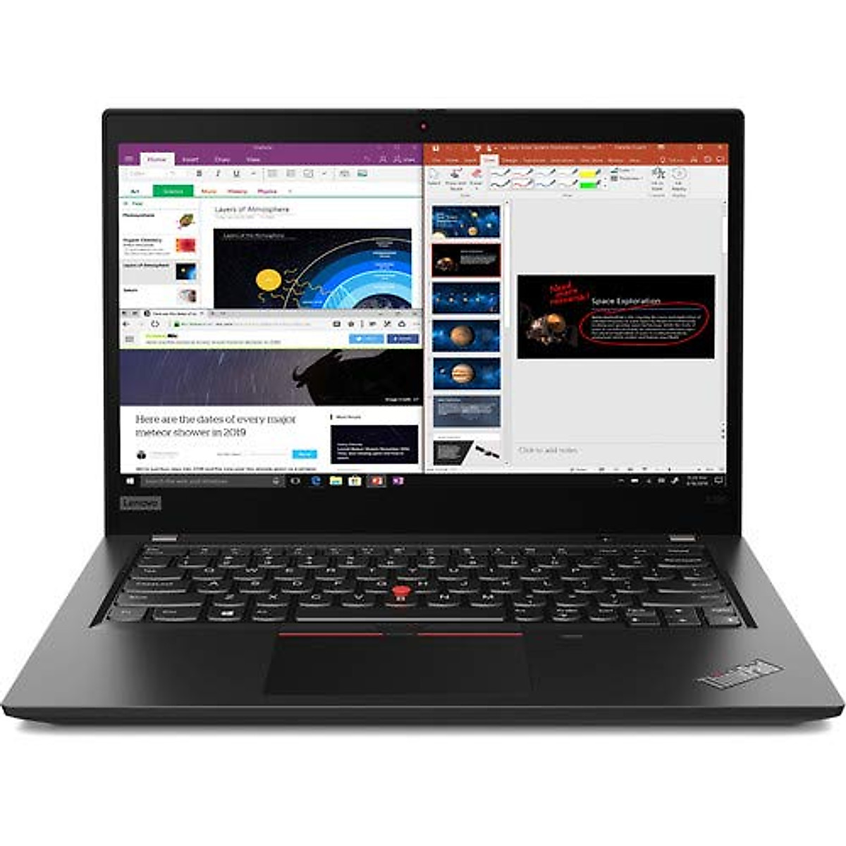 Lenovo ThinkPad X390 Laptop, Intel Core i7-8665U, 16GB RAM, 256GB SSD, Windows 10 Pro 64 Bit, Intel UHD Graphics 620 (20Q00044US)