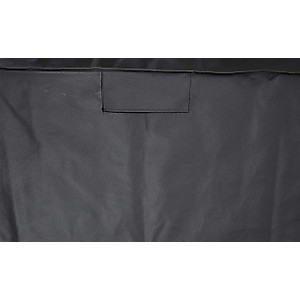 BroilPro Accessories Waterproof 80 Qt Rolling Cooler Cart Cover Fits Most Patio Ice Chest Party Cooler Upto 34L x 20W x 32H inch