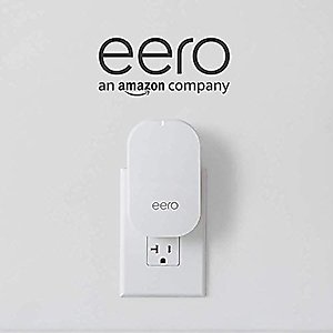 Certified Refurbished Amazon eero Beacon mesh WiFi range extender (add-on to eero WiFi systems)
