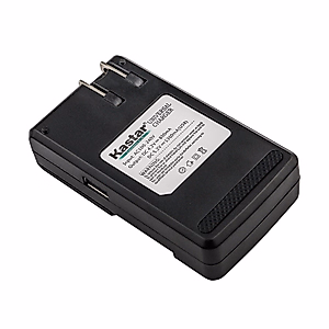 Kastar 3-Pack BL-5B Battery and Smart LCD Charger Replacement for Nok 2610 3220 3230 5140 5140i 5200 5300 5500 5500 Sport 6020 6021 6061 6070 6080 7260 7360 N80 N90 5070 6060 6120 Classic 6121