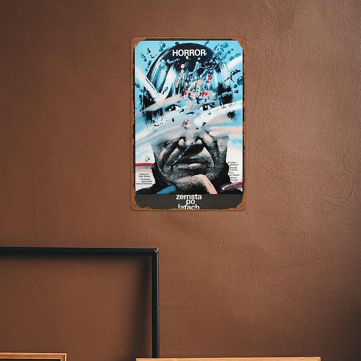 The Changeling Professional Tin Poster- Ideal Wall Decor for Bars, Cafes, Offices, Restaurants, Homes, Gardens, Shops, Clubs - 12 X 8 Inches