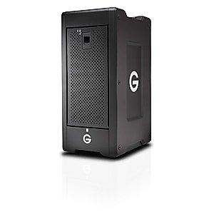 G-Technology 0G05864-1 80TB G-SPEED Shuttle XL Thunderbolt 3 with EV Series Bay Adapters â€“ Transportable 8-Bay Raid Storage Solution