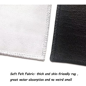 GAGNONLEE 3D Vortex Illusion Round Carpet Black White Plaid Rugs 3D Visual Optical Floor Mat for Bedroom Living Room Home Decor Non-Slip Area Rug Diameter 2Ft