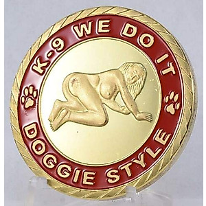 US Military K-9 Working Dog Handler Challenge Coin