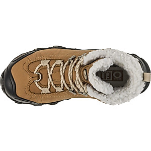 Oboz Bridger 7 Inch Insulated Women's Waterproof Hiker Chipmunk - 10.5 Medium