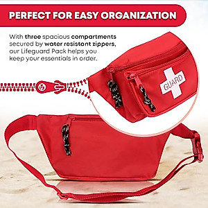 Ever Ready First Aid Fanny Pack/Hip Pack (Fanny Pack With Whistle)