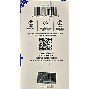 2023/24 Topps Chrome UEFA Club Competitions Soccer Value Box