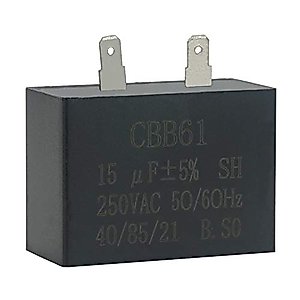 Siwdoy 297286803 Refrigerator Run Capacitor Compatible with Frigi-daire Electrolux Refrigerators Replaces 218909915 216985001