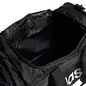 adidas Originals Santiago Duffel Bag, Black/White, One Size