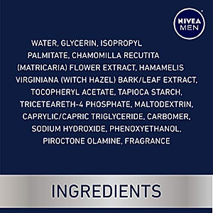 NIVEA FOR MEN Sensitive Post Shave Balm 3.30 oz (Pack of 4)