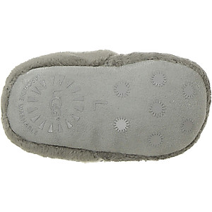 UGG Kids' Bixbee and Lovey Ankle Boot, Charcoal, 2/3