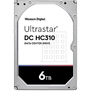 WD ULTRASTAR DC HC310 6TB SATA