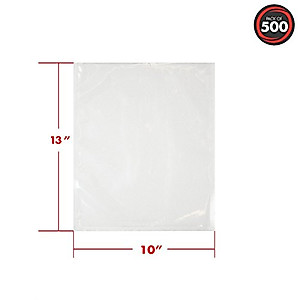 UltraSource 701013-500 Vacuum Chamber Pouches, 10 x 13, 3 mil (Box of 500)