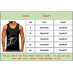 KAMEMIR Men's Performance Sleeveless Muscle T-Shirt Men's Comfort Square Cut Tank Multi Pack Valentines Gifts for Him