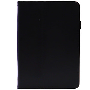 Universal 10 Inch Tablet Case, Universal 10.1 Inch Tablet Case, Viclowlpfe Protective Folio Stand Android Case for 9.6-10.5 Inch Tablet with Hand Strap and Cards Slots, Black