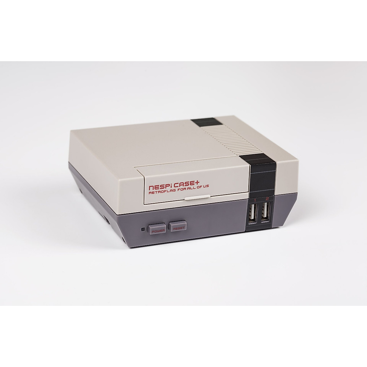 Retroflag NESPi Case Plus Functional Power Button with Safe Shutdown for RetroPie Raspberry Pi 3/2 Model B & Raspberry Pi 3B+(NESPI Case+)