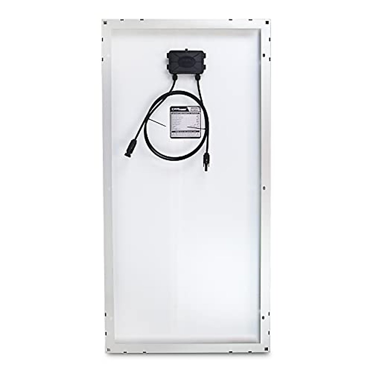 ExpertPower 100 Watt 12 Volt Monocrystalline Solar Panel, Compact Design 40.16 X 20.08 X 1.38 in, High Efficiency Module PV Power for Battery Charging Boat, Caravan, RV, Off Grid Applications