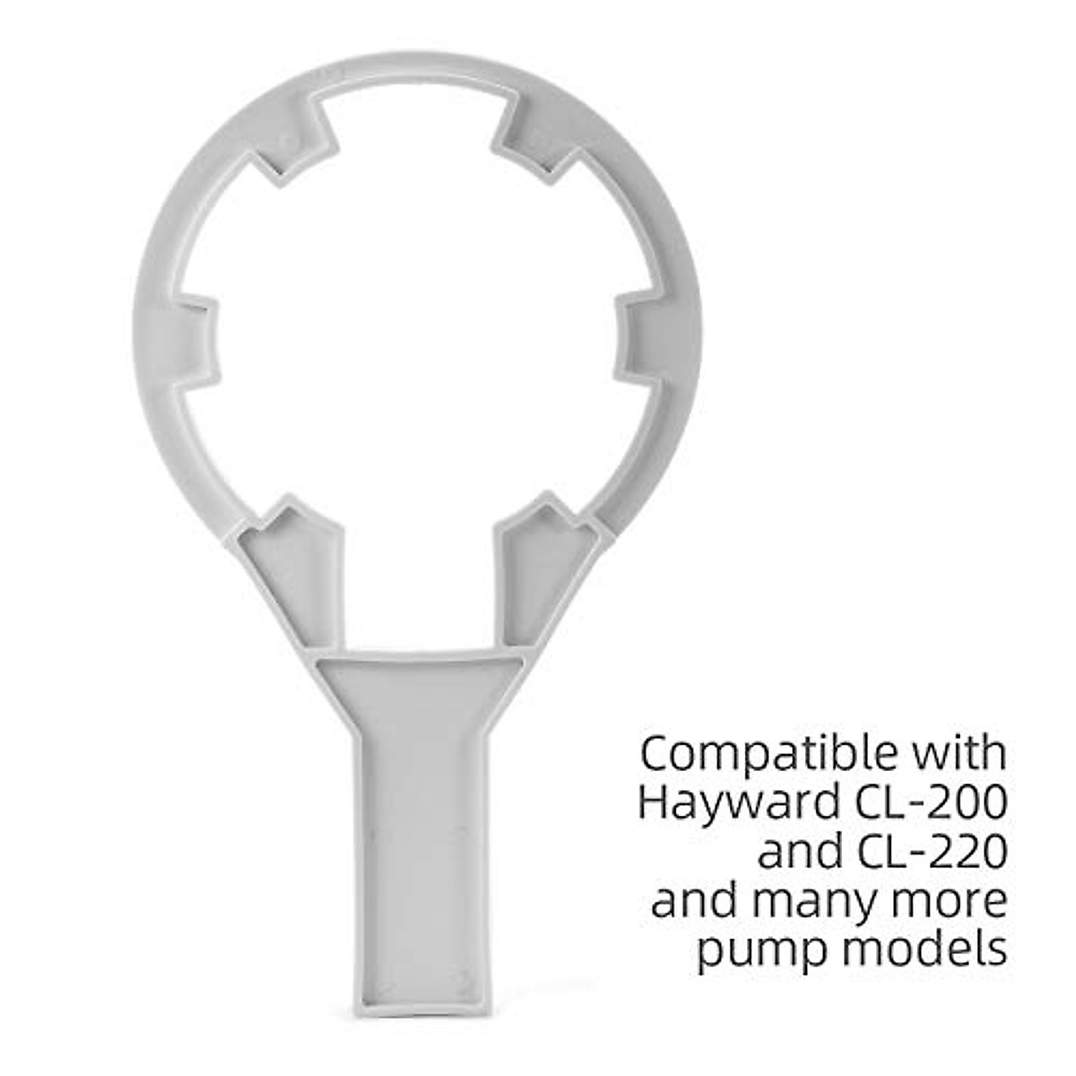 Chlorinator Lid Wrench Opener for Hayward Like CL200 CL220 & CL2002S Pool Pump lid Wrench A Must-Have Tool Replacing Chlorinator O-Ring