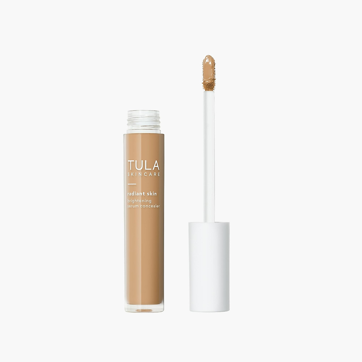 TULA Skin Care Radiant Skin Brightening Serum Concealer - Conceals Dark Circles & Discoloration, Longwearing & Crease-Resistant, Brightens the Appearance of Skin Over Time, Shade 130, 0.18 fl oz.