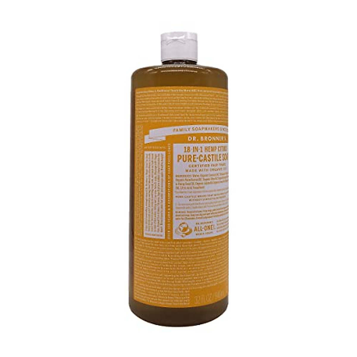 Dr. Bronner's Citrus Castile Soap, 32 FZ