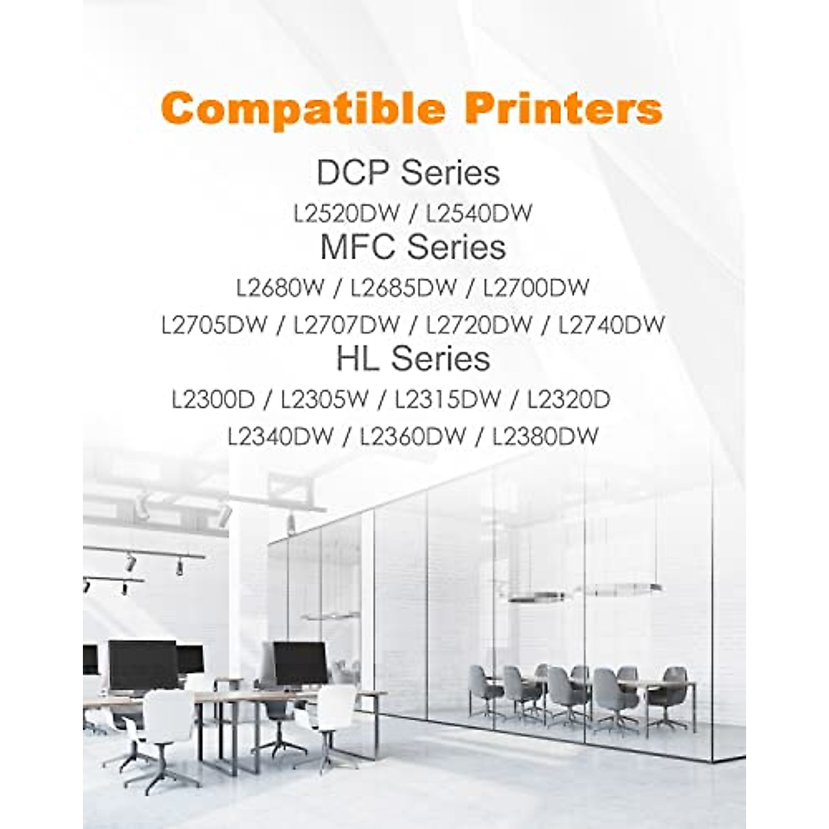 GALADA Compatible Toner Cartridge Replacement for Brother TN630 TN660 TN-630 TN-660 for Dcp-l2520dw Dcp-l2540dw Mfc-l2700dw Mfc-l2720dw Mfc-l2740dw Hl-l2340dw Hl-l2320d Hl-l2360dw Hl-l2380dw 4 Pack