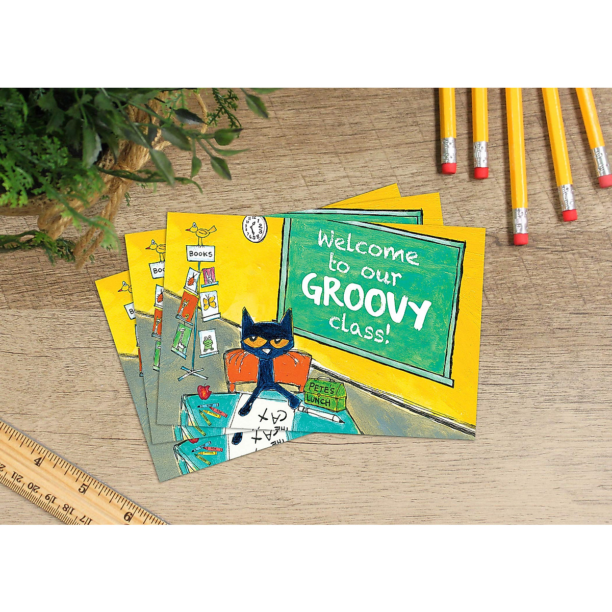 Edupress Pete The Cat Welcome to Our Groovy Class Postcards (EP63934)