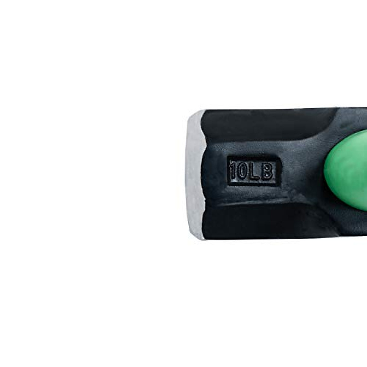 Hooyman 10lb Sledge Hammer with Heavy Duty Construction, Ergonomic No-Slip H-Grip Handles, Solid Fiberglass Cores, and Epoxy Sealed Heads for Construction, Gardening, Yard Work, and Outdoors